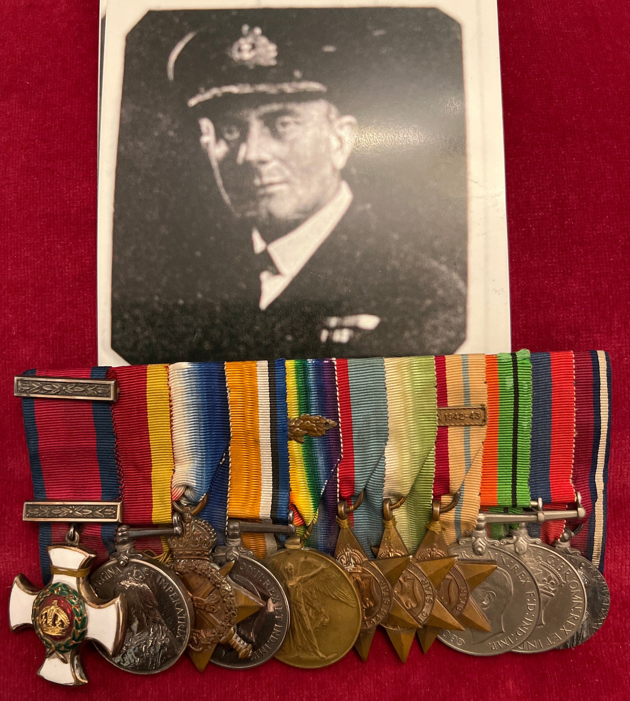 A fine group of 10 to Rear Admiral Henry Clive Rawlings, C.B. D.S.O ...