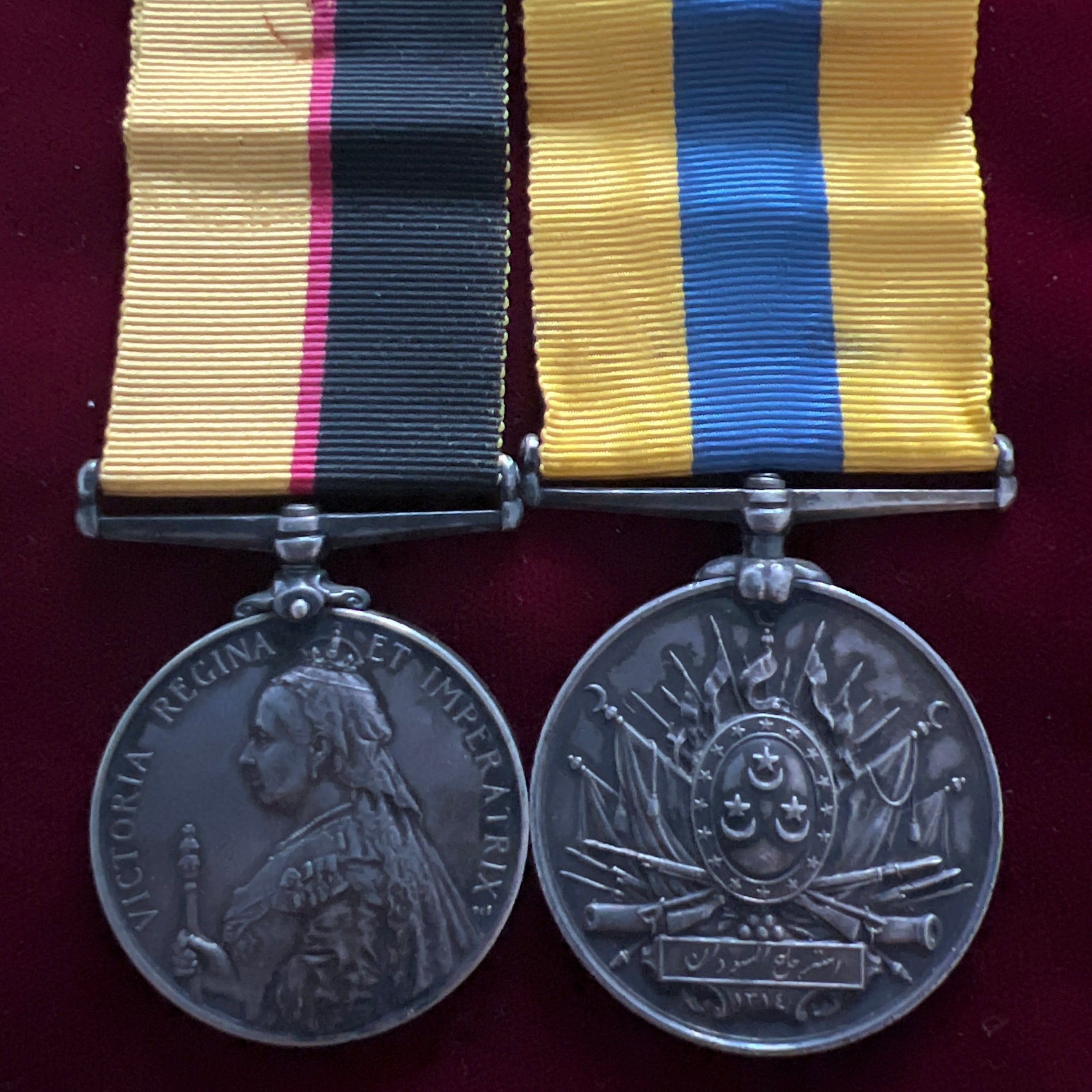 Sudan pair to 3115 Private Arthur Hopkinson, 1st Battalion, Lincolnshi ...