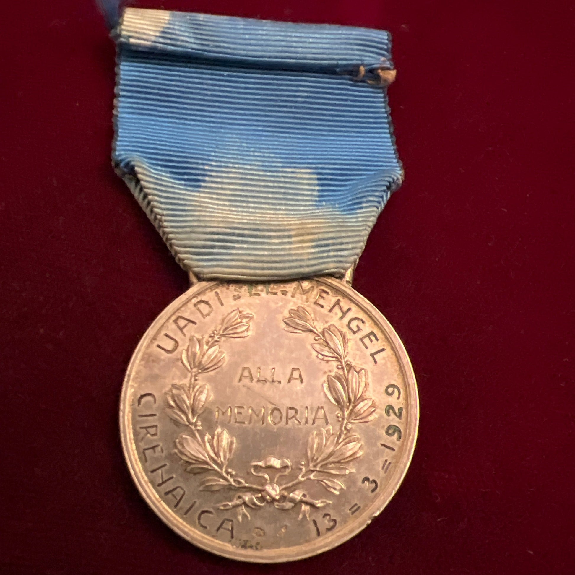 Italy, Al Valore Militare Medal in silver, awarded for colonial servic ...