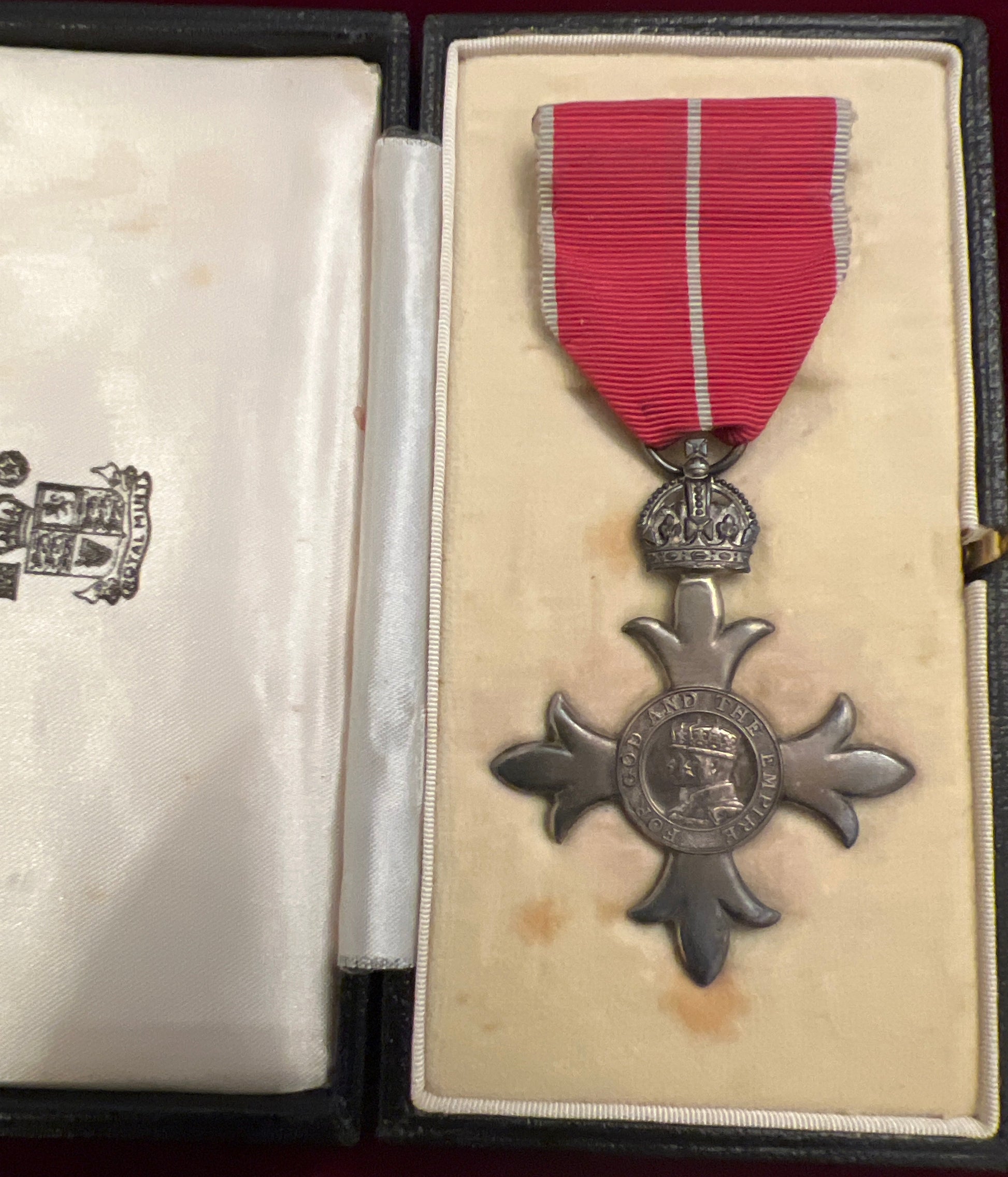 Member of the British Empire (MBE), military, Elizabeth II issue, in o ...