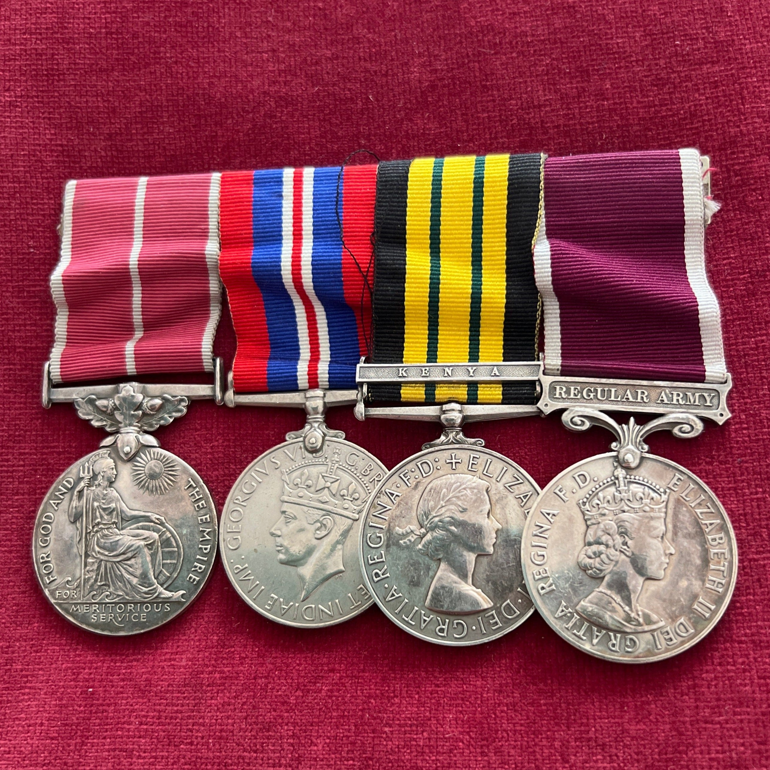 Group of 4 to 14718031 Sergeant John McWhirter Ross, Royal Corps of Si ...