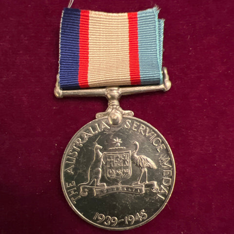 Australian Service Medal 1939-1945 to N.28050 Corporal L. Hubble – BuyMilitaryMedals.com