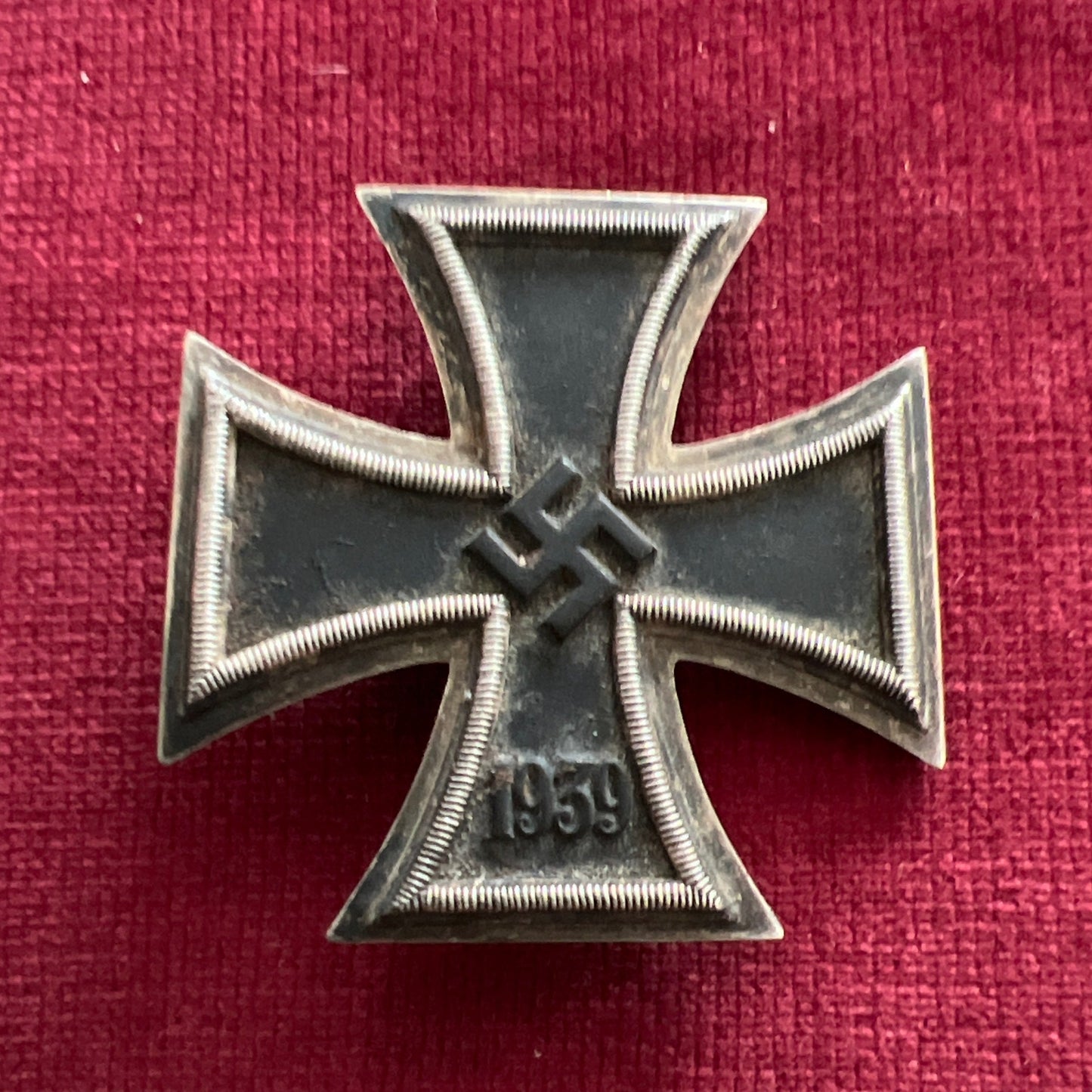 Nazi Germany, Iron Cross, 1st class, marked number L/50, a good exampl ...