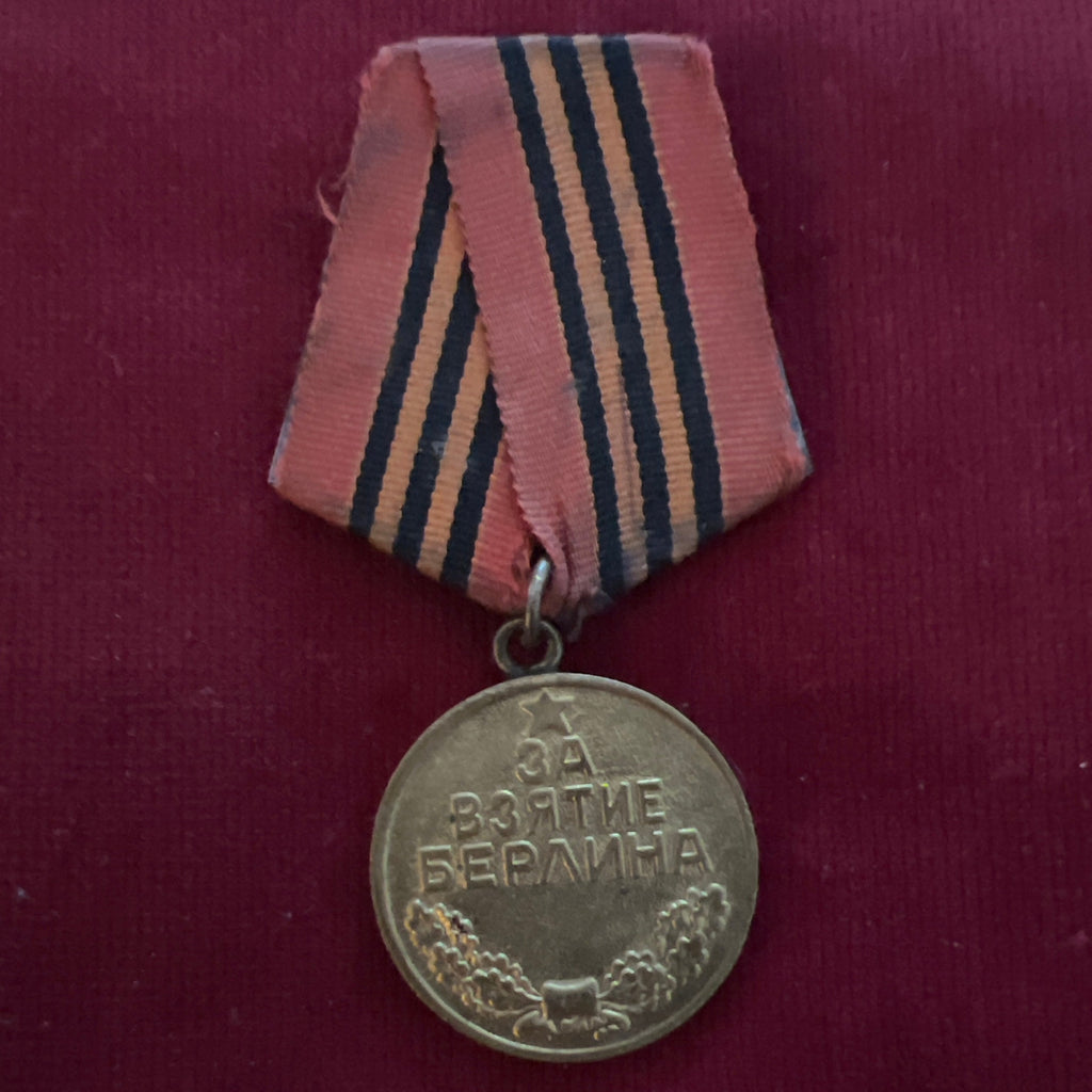 USSR, Capture of Berlin, 2/5/1945, an early example – BuyMilitaryMedals.com