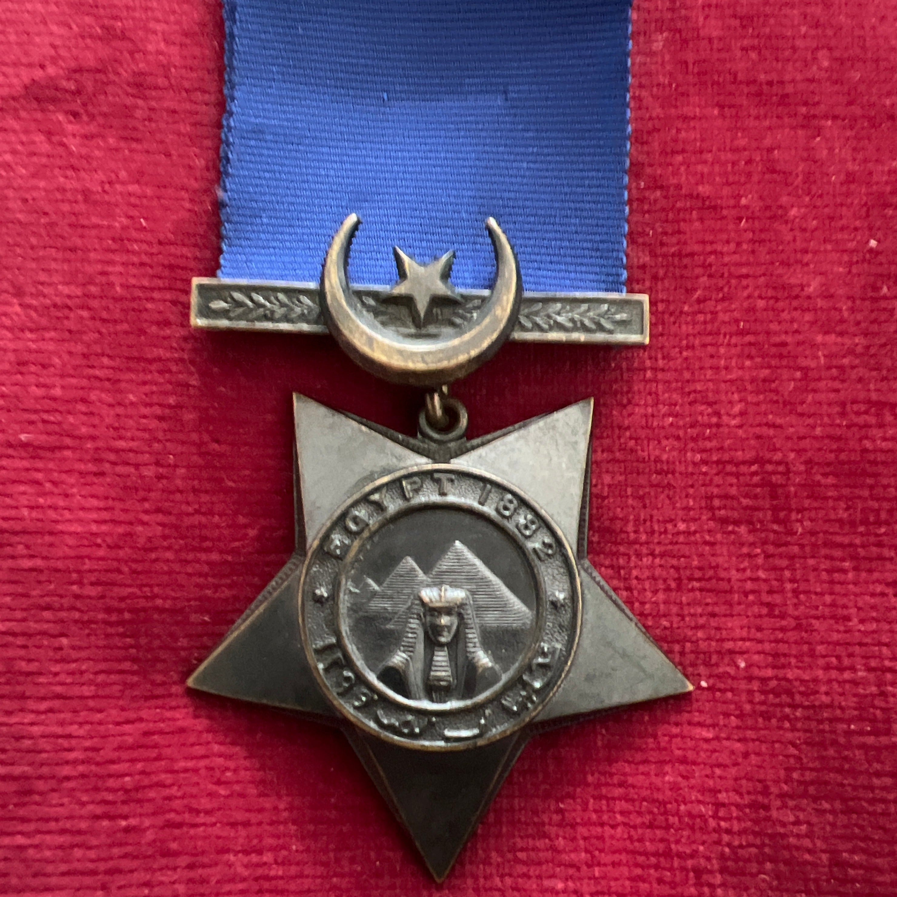 Khedive's Star, dated 1882, a mint example – BuyMilitaryMedals.com