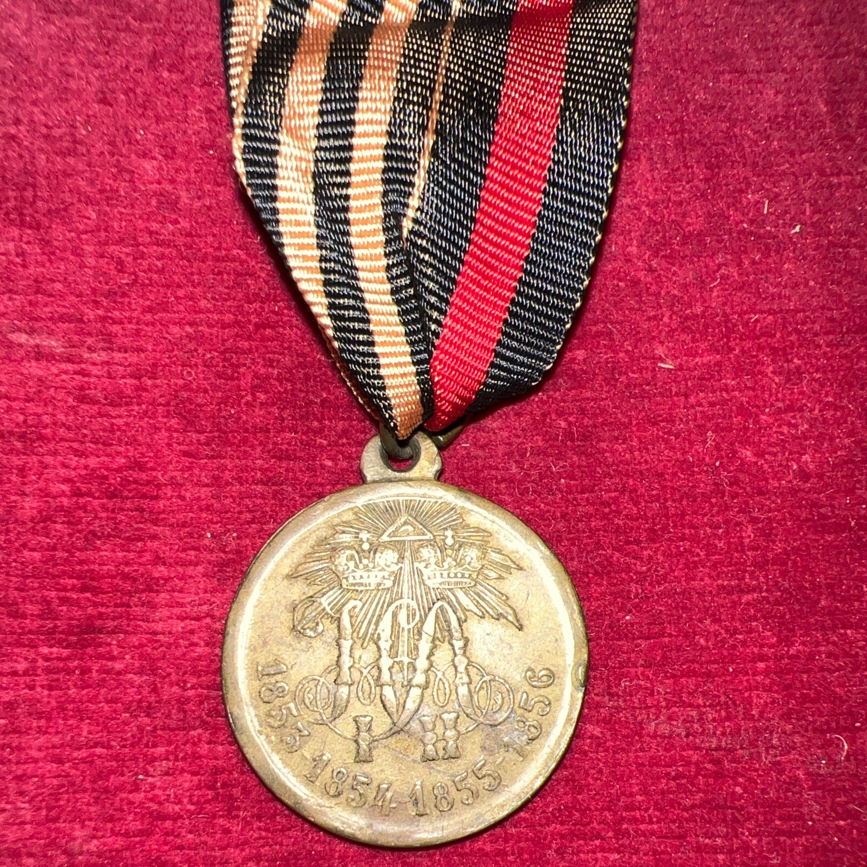 Imperial Russia, Crimea Medal, 1855, dark bronze issue ...