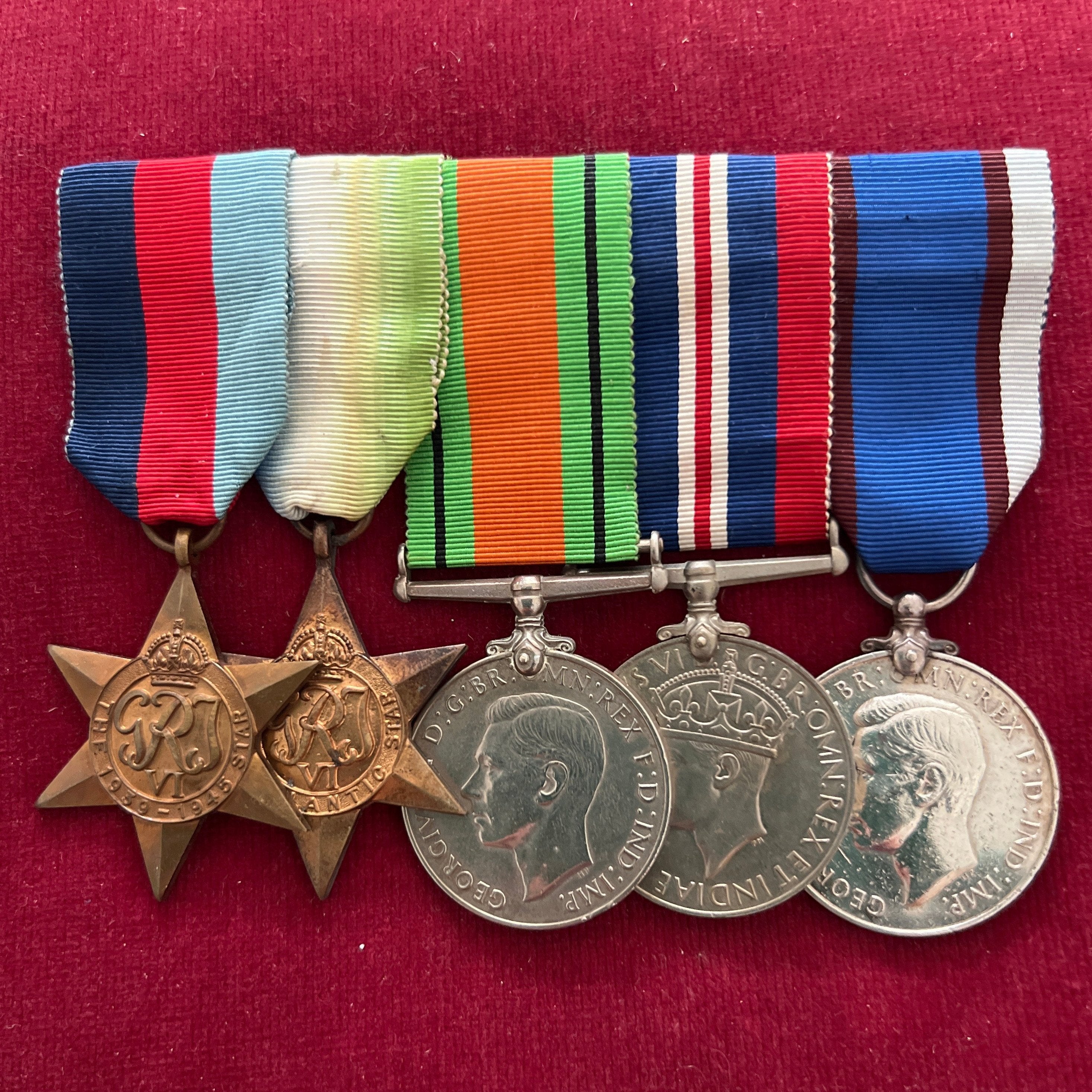 Group of 5 to S.S.X. 12976 Dev. B. 15655 P. J. Whittaker, A.B., Royal ...