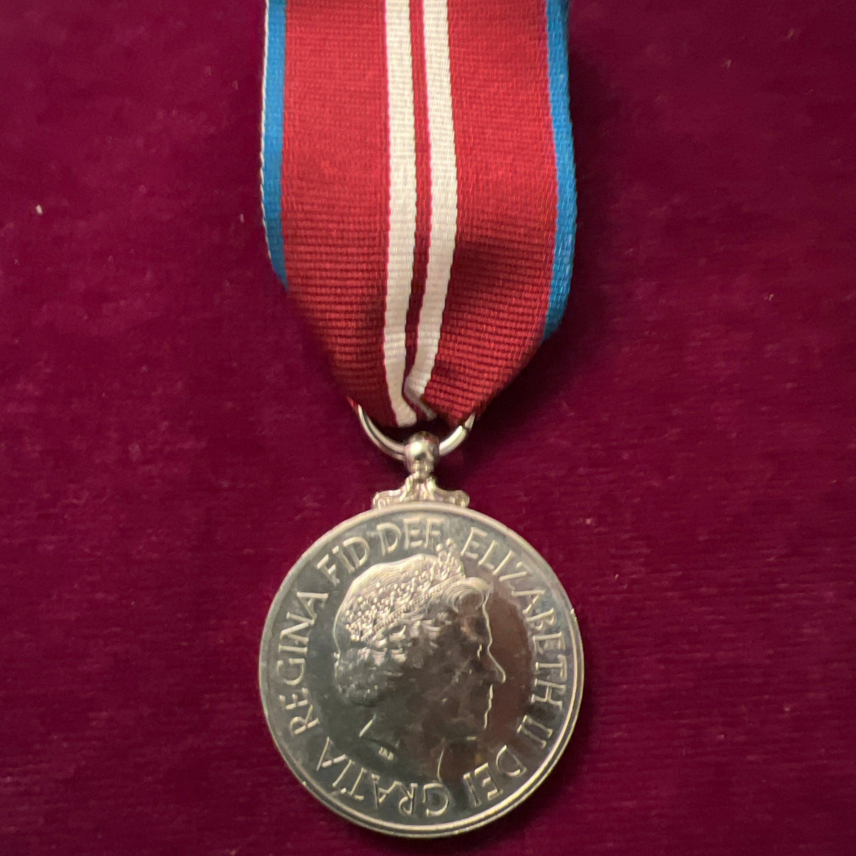 Queen Elizabeth II Diamond Jubilee Medal, 2012, original issue ...