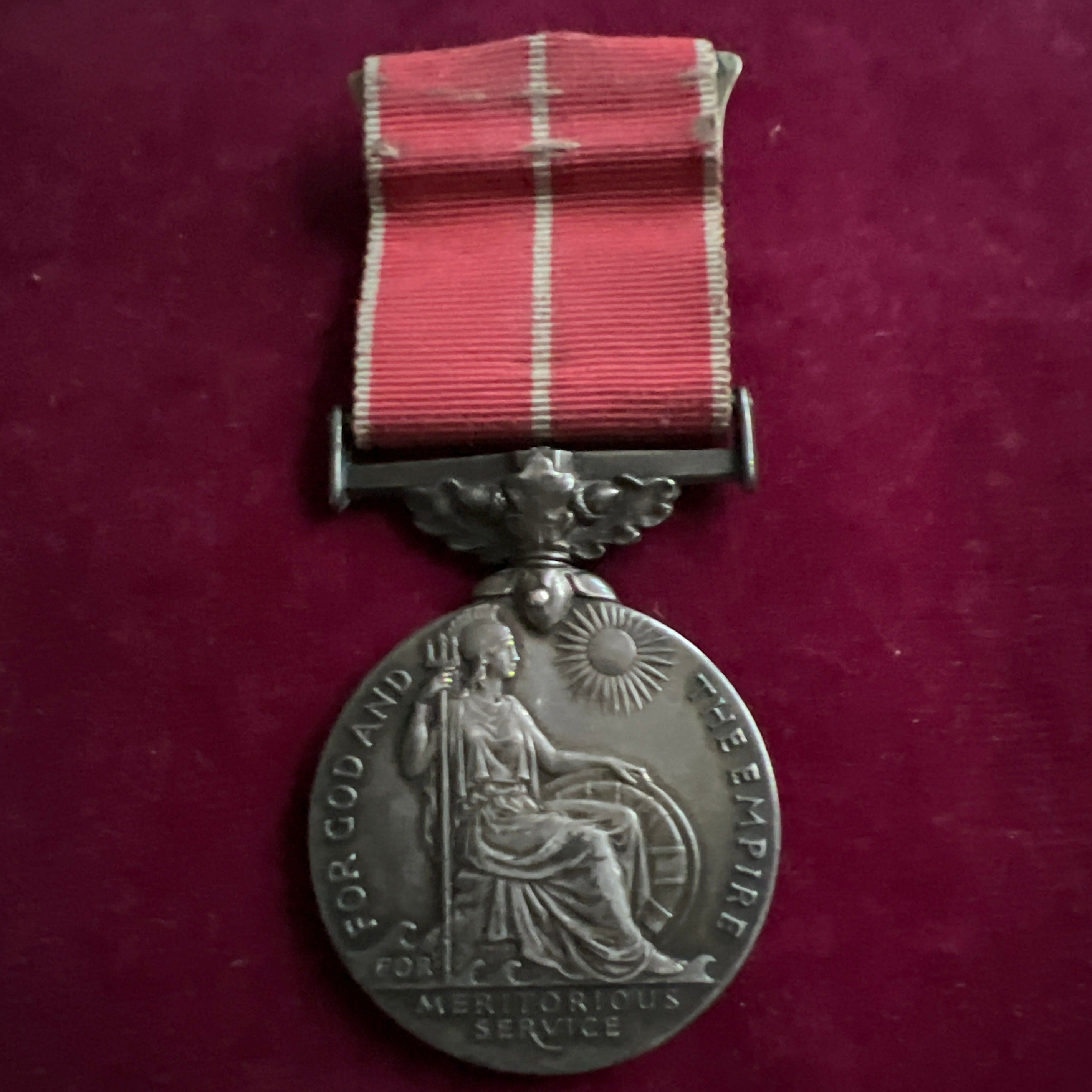 British Empire Medal to 14267235 Lance Corporal Sidney George Whatley ...