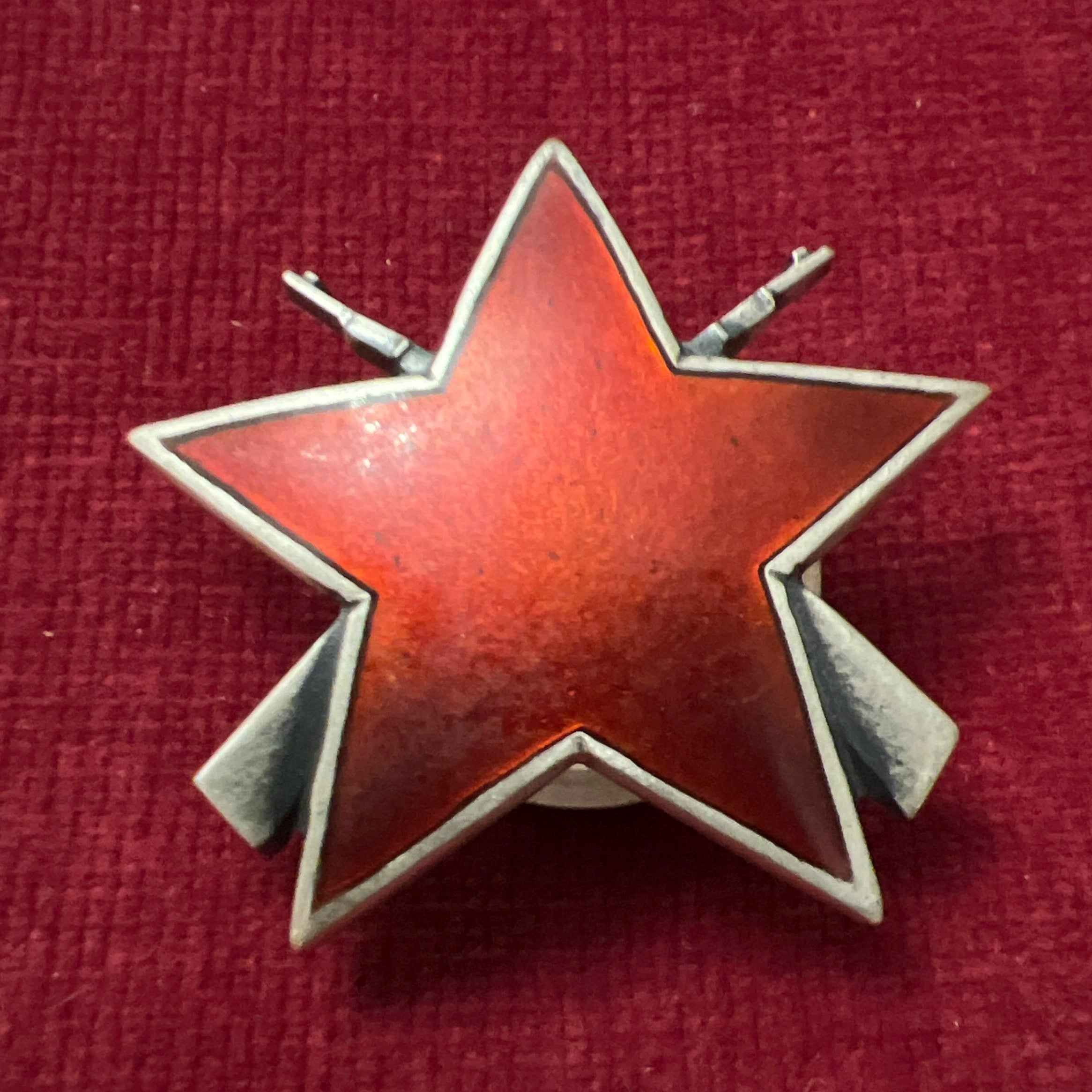 Yugoslavia, Order of the Red Star, 3rd class, silver, number 20792, ma ...