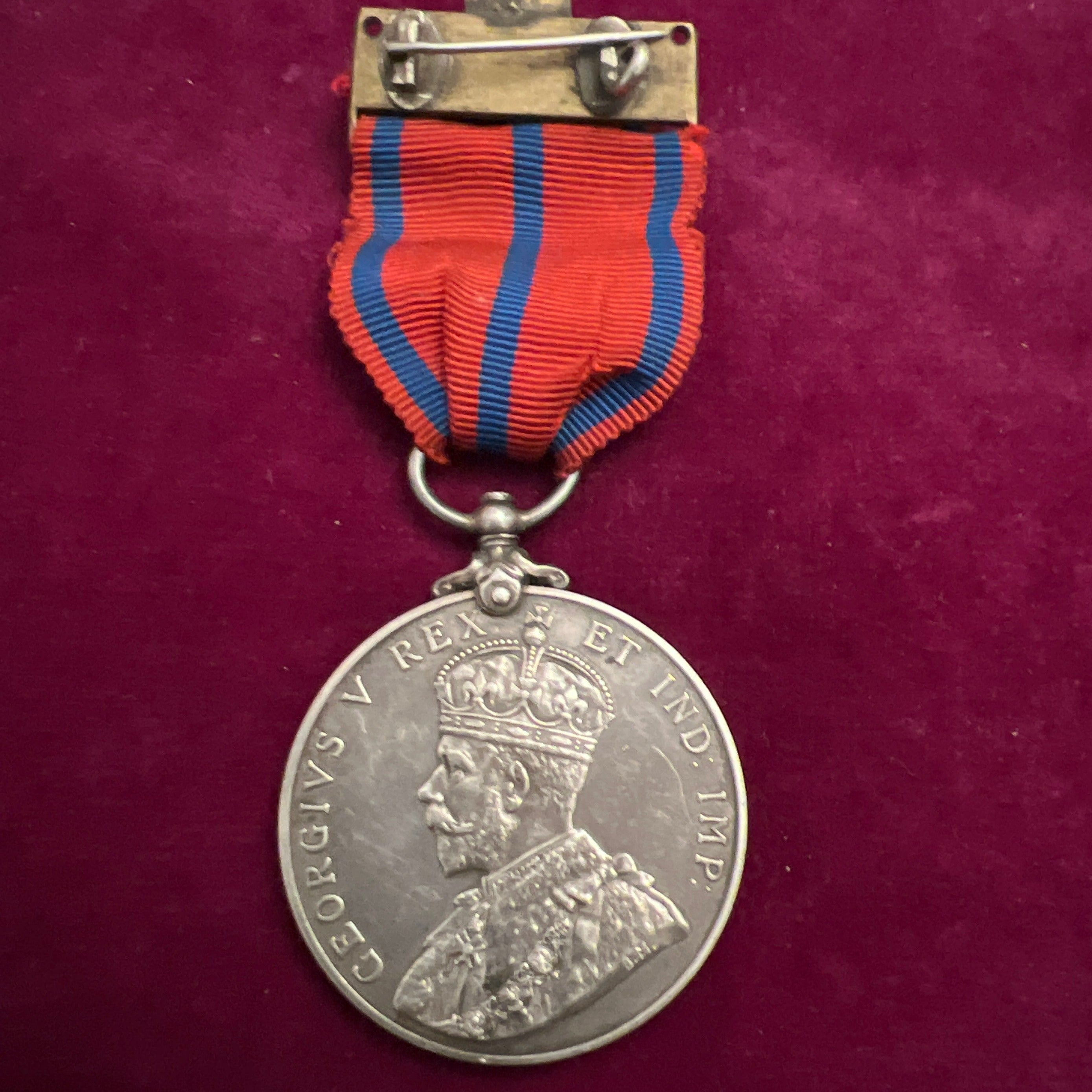 King George V Police Coronation Medal to Police Constable S. Chappell ...