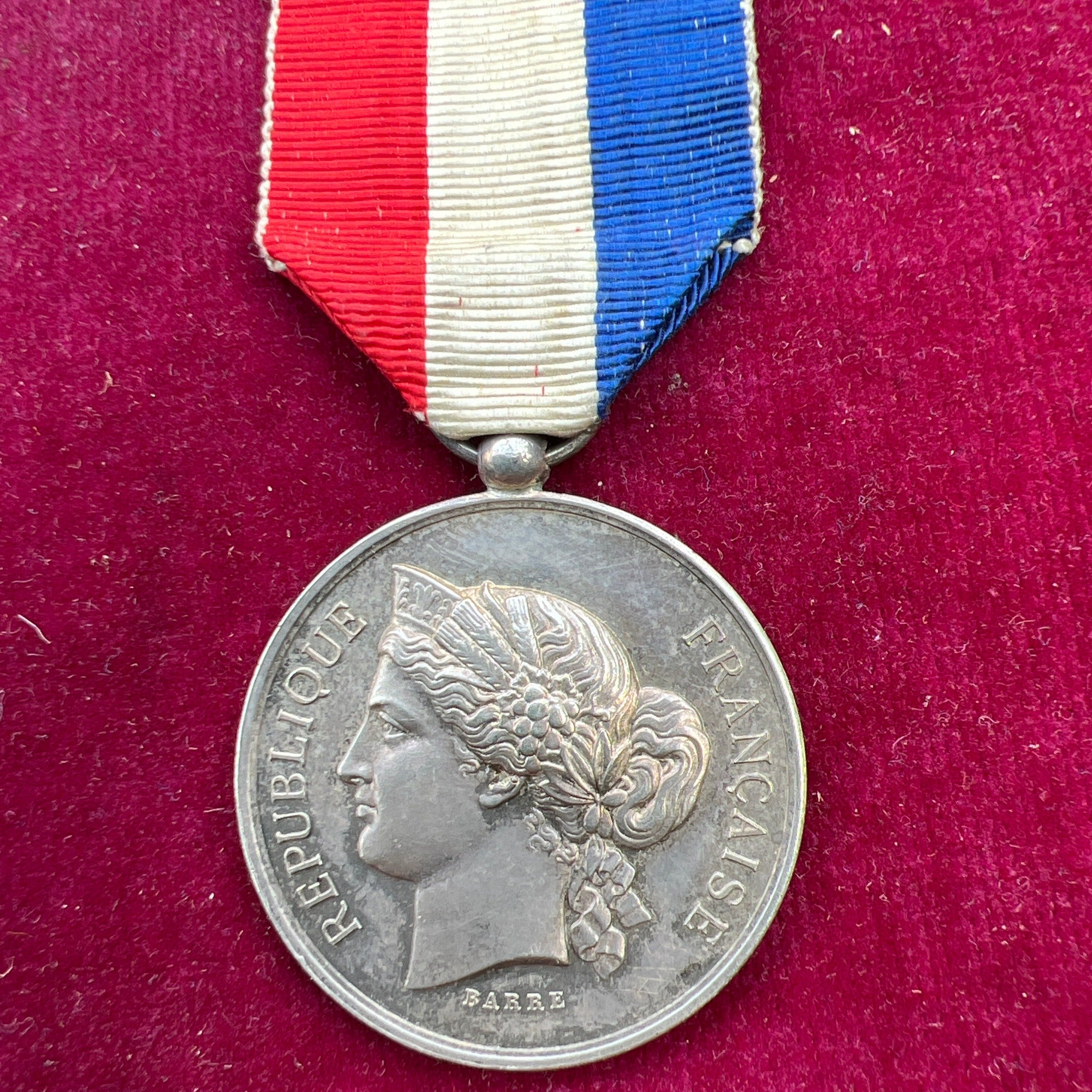France, Life Saving Medal named to a United Kingdom citizen Georges Ca ...
