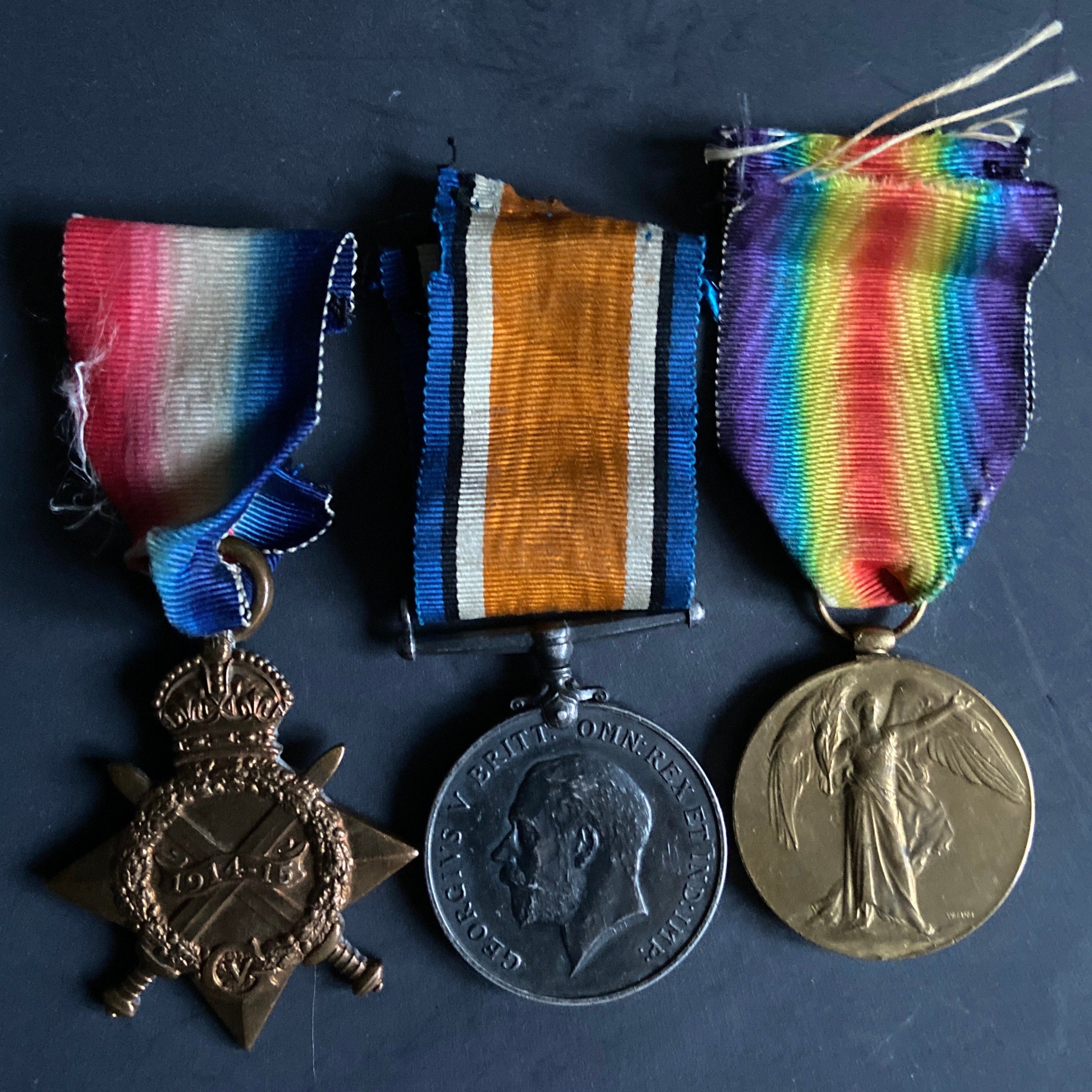 WW1 trio to A.1149 Armour Staff Sergeant William C. Wilbourne, Army Or ...