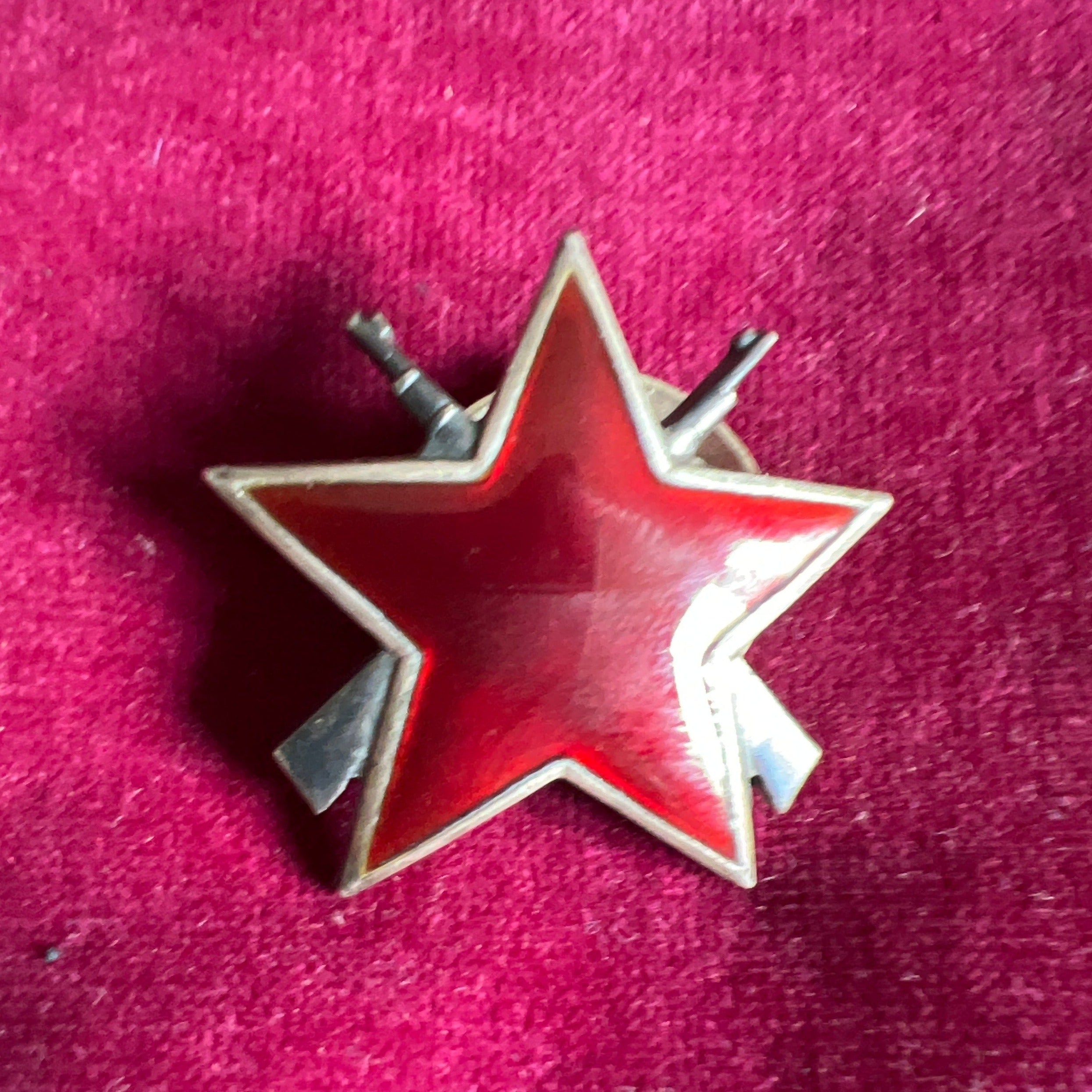 Yugoslavia, Order of the Red Star, 3rd class, Russian made, in silver ...