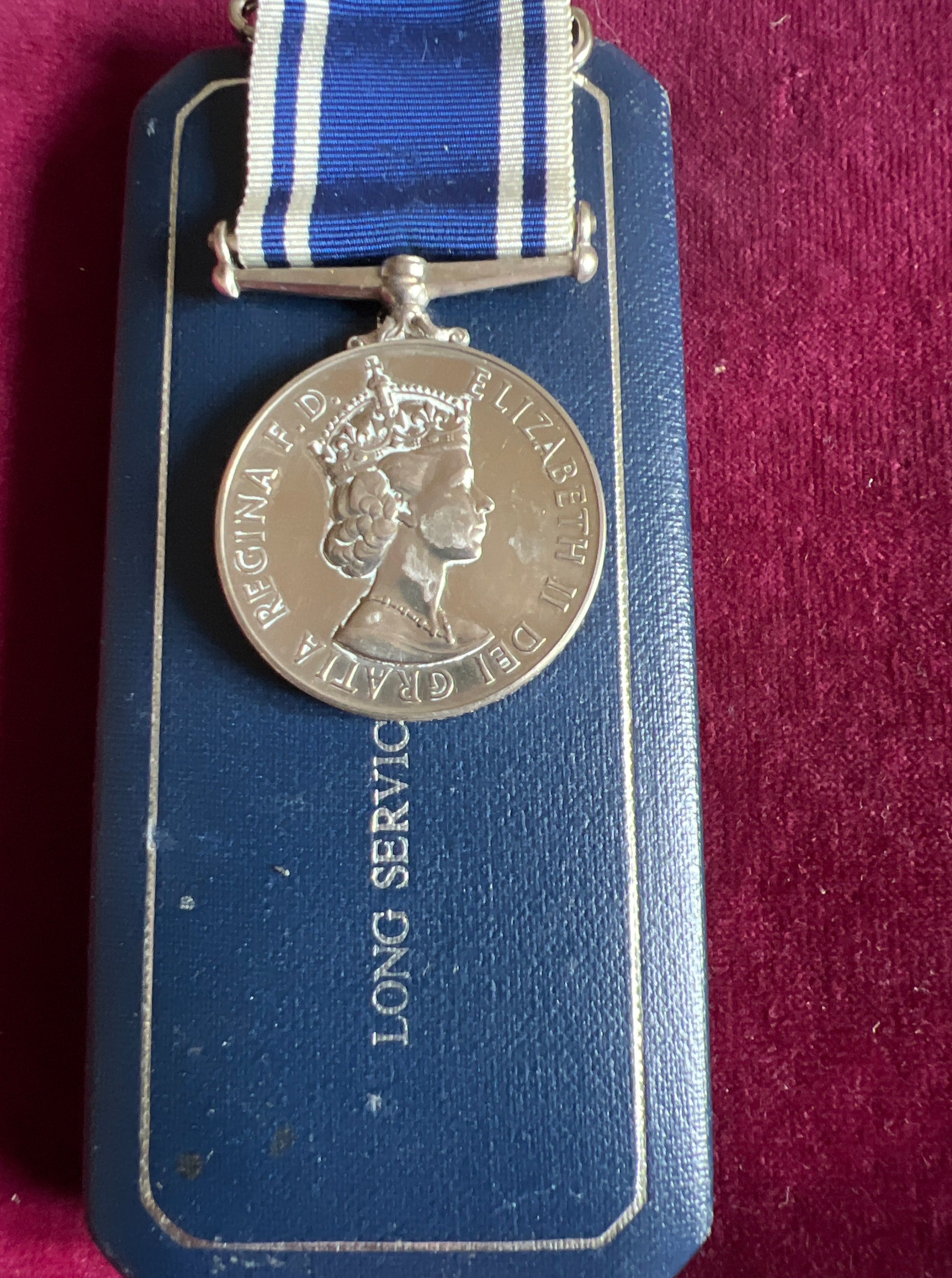 Police Long Service and Good Conduct Medal to Sergeant Earnest Weaver ...