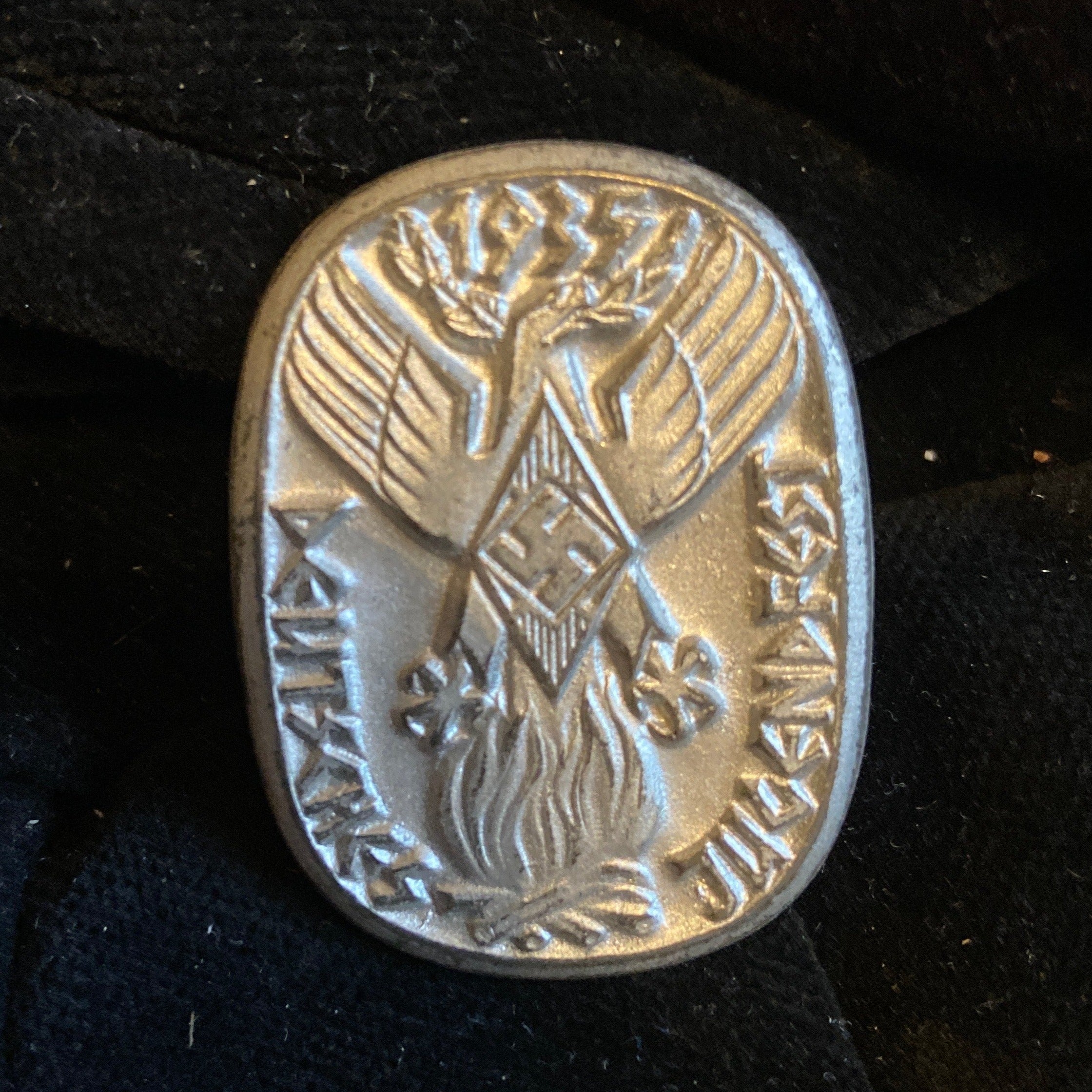 Nazi Germany, Hitler Youth rally badge, 1937 – BuyMilitaryMedals.com