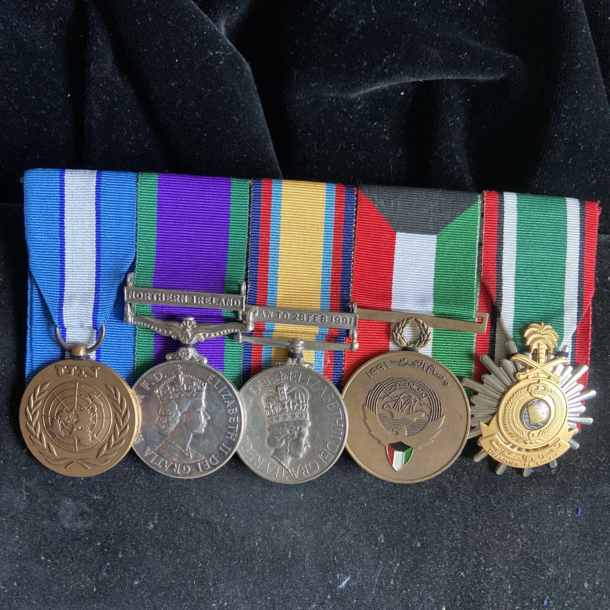 Group of 5 to 24475540 Corporal P. Jones, Royal Corps of Transport ...