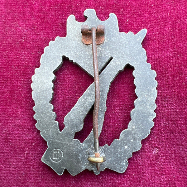 Nazi Germany, Infantry Assault Badge, maker marked (W), a good example ...