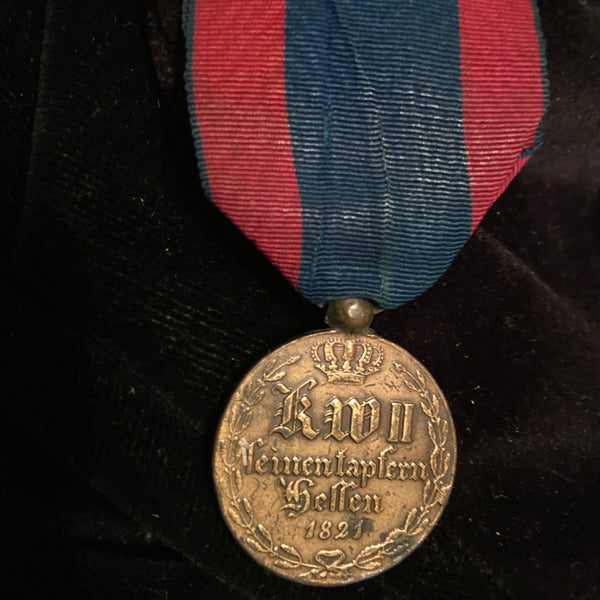 Germany, Hesse-Kassel Medal 1814/ 1815 – BuyMilitaryMedals.com